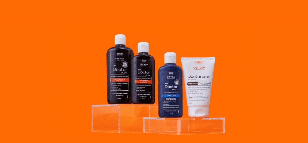 Shampoo para caspa: conheça toda a linha anticaspa Doctar, de Darrow