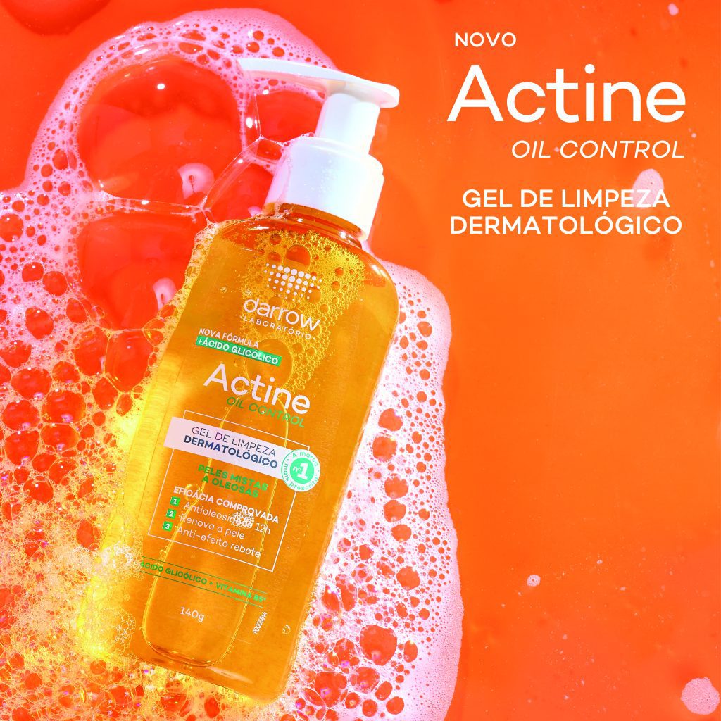 Actine Oil Control - Gel de Limpeza 140g para Pele Oleosa