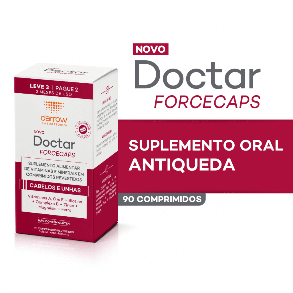Darrow Doctar Forcecaps - 90 Comprimidos | Produtos Darrow