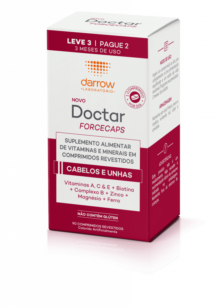 Darrow Doctar Forcecaps - 90 Comprimidos | Produtos Darrow