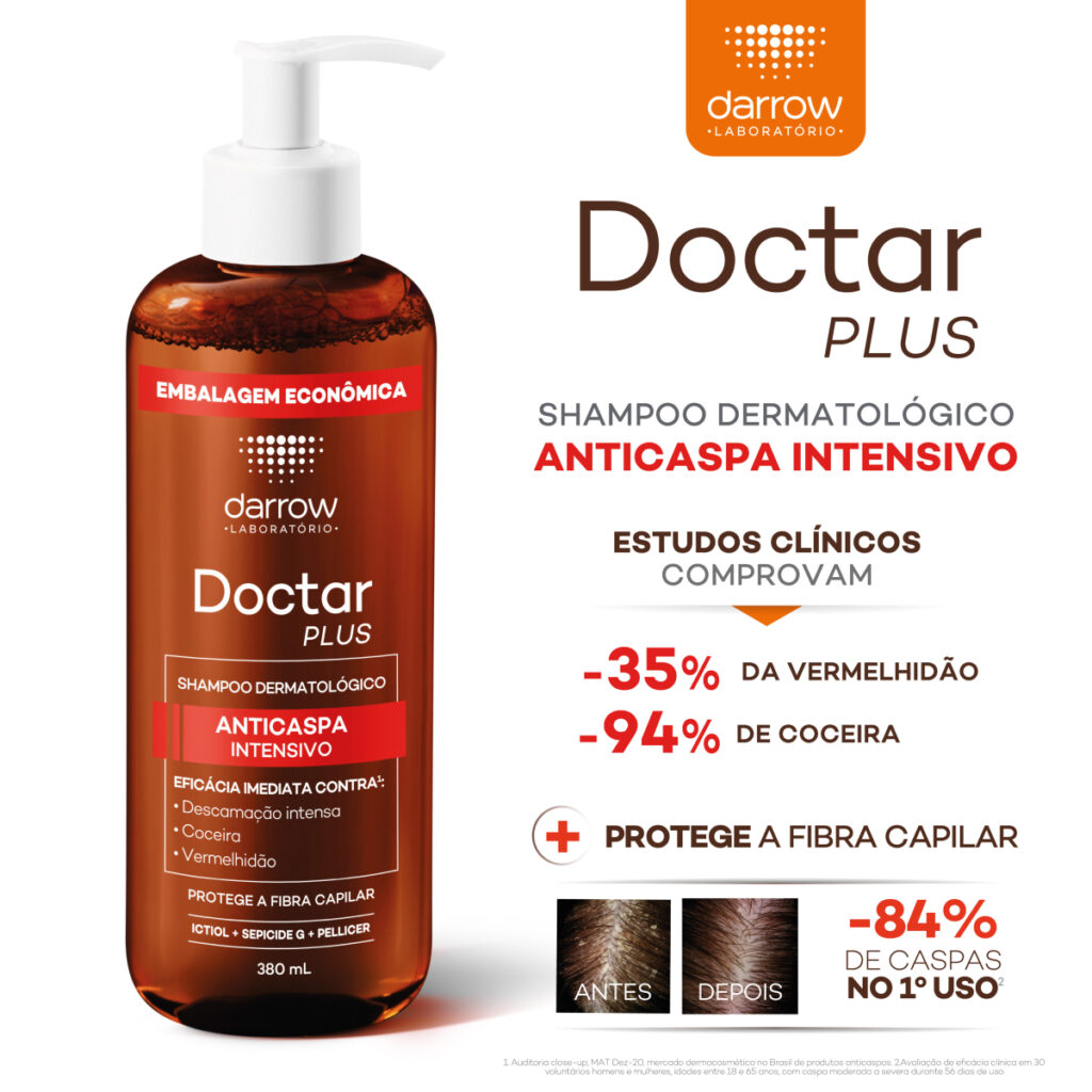 Darrow Doctar Plus Shampoo 380ml | Produtos Darrow
